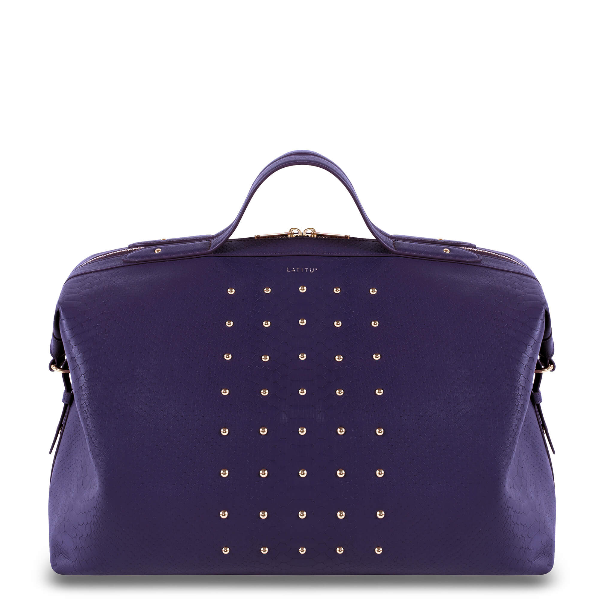 Royal Purple Venezia Weekender Bag - latitu – Latitu°