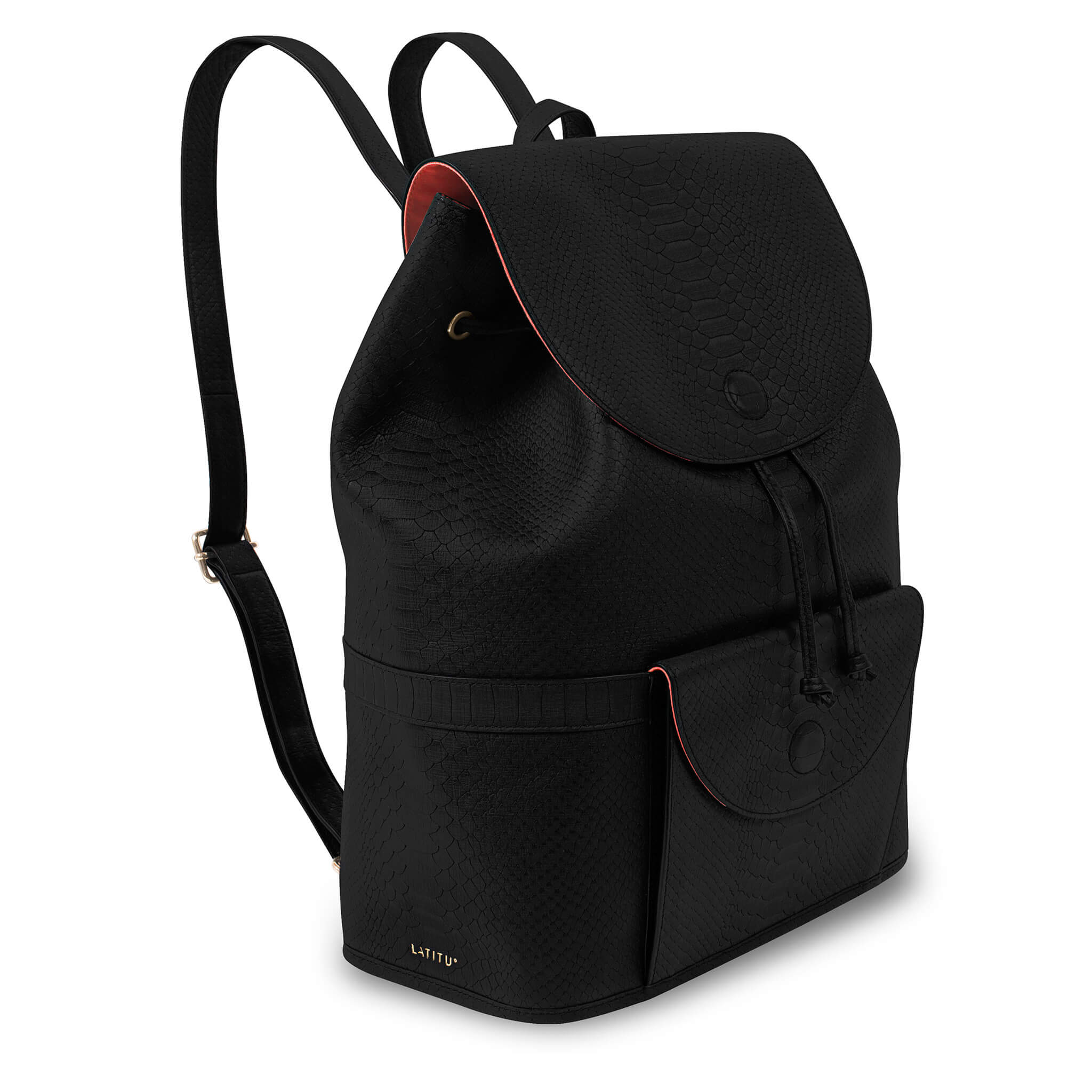 Black Praha Backpack - latitu – Latitu°